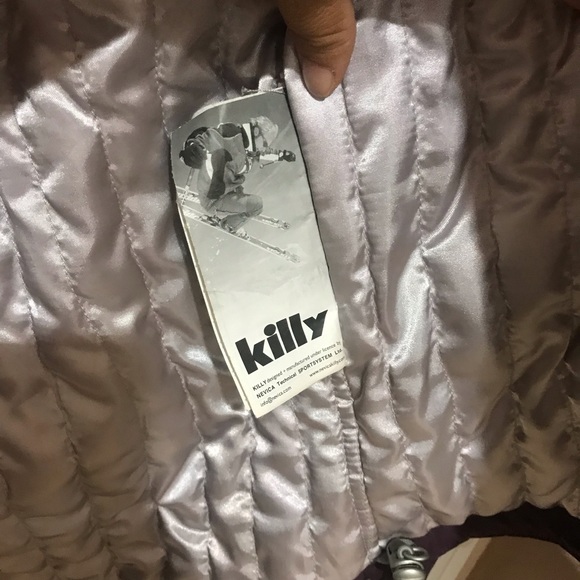 killy | Jackets & Coats | Killy Fur Hoodie Sky Jacket | Poshmark